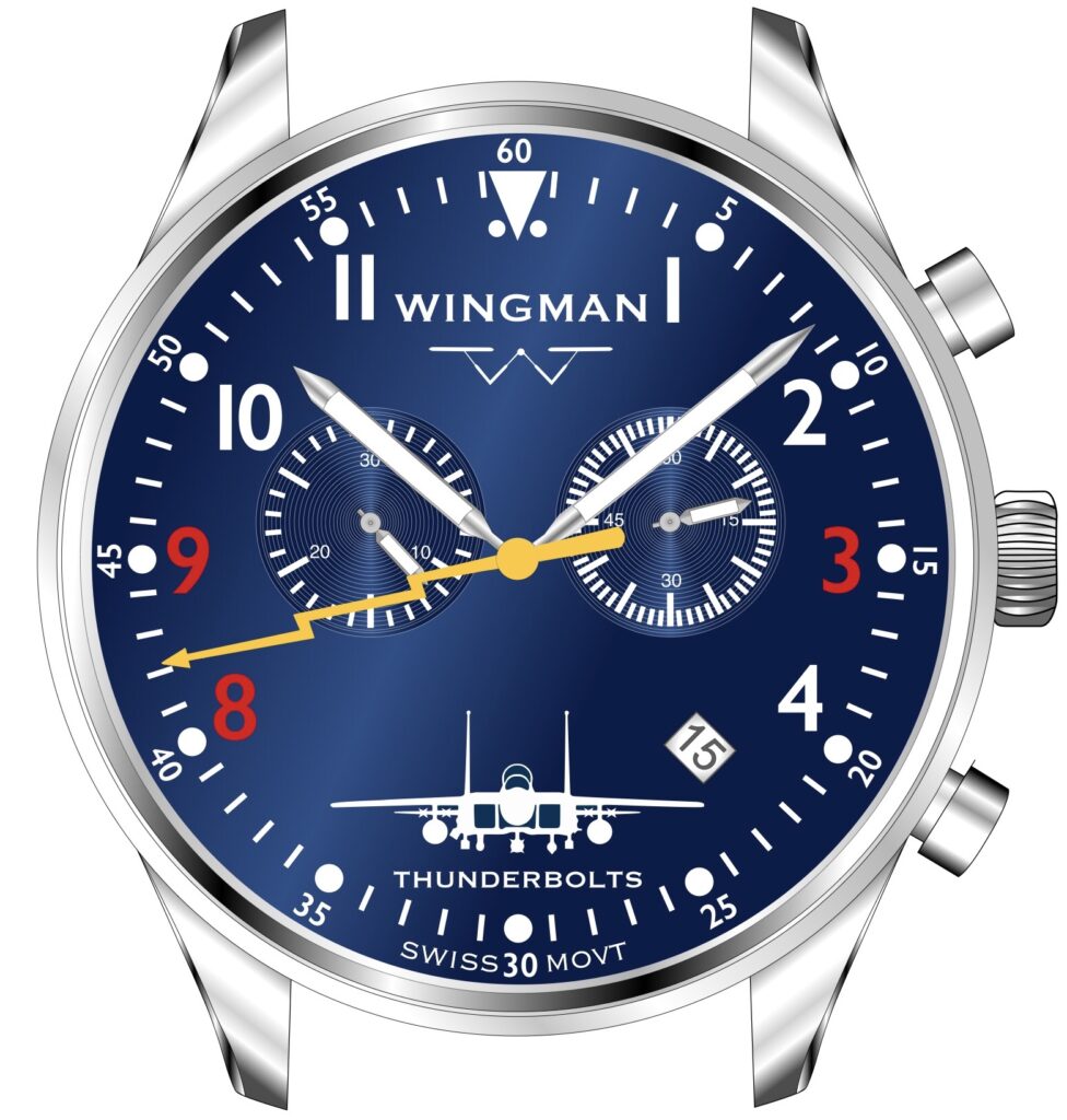 389th Fighter Squadron Custom Watch – Wingman Watches