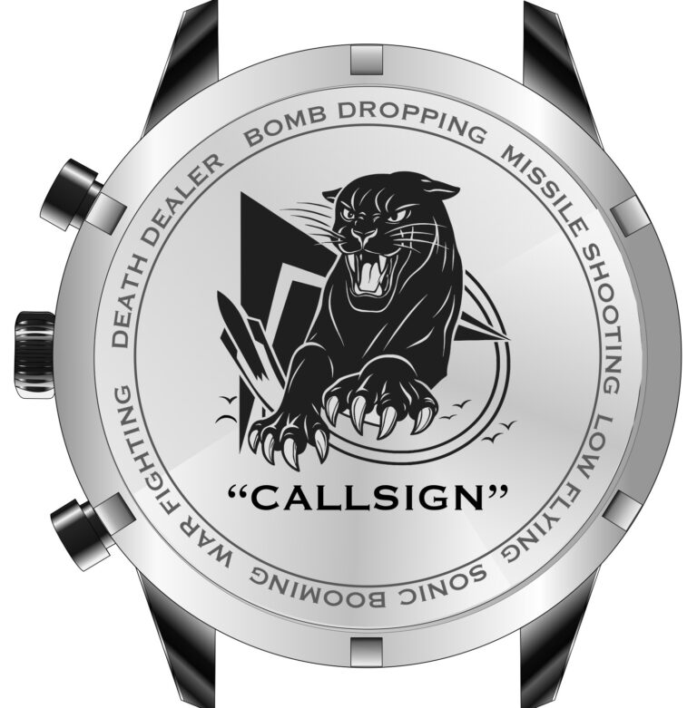 494th EFS 39mm Watch – Wingman Watches